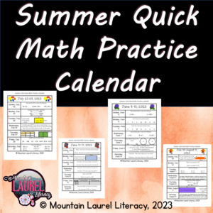 Math Practice Summer Skills Calendar Grade 3 | Made By Teachers