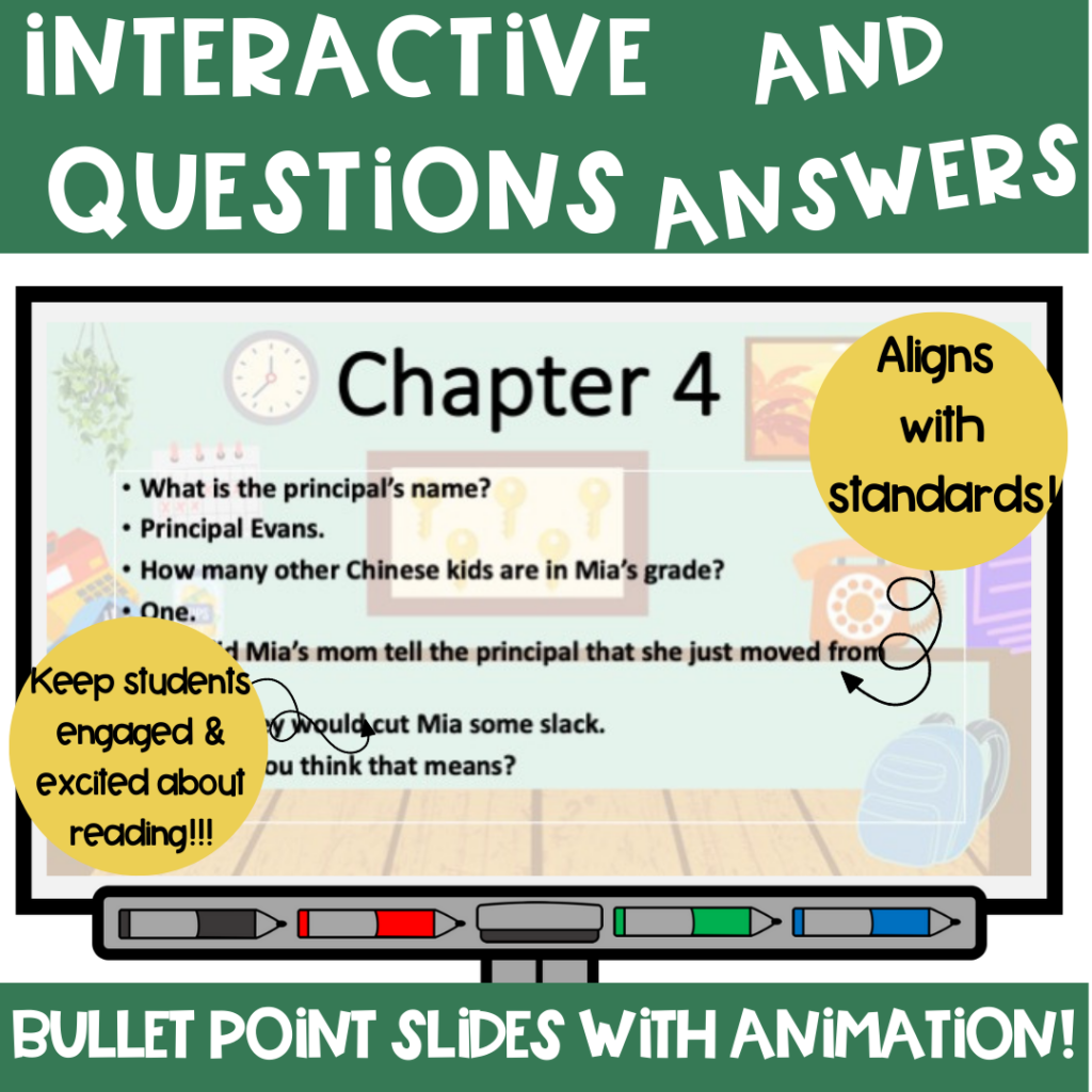 Front Desk Novel Study PowerPoint and First Chapter Friday Coloring ...