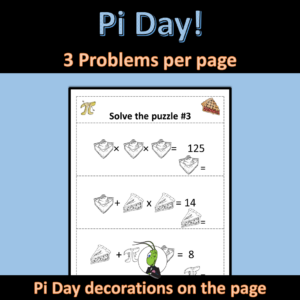 Pi Day Number Sense Logic Puzzles | Made By Teachers