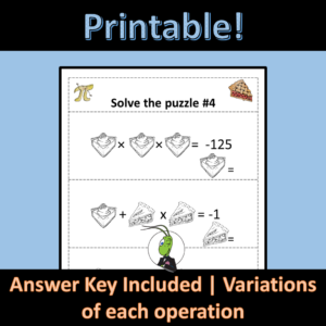 Pi Day Number Sense Logic Puzzles | Made By Teachers