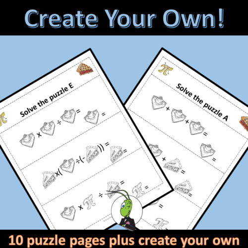 Pi Day Number Sense Logic Puzzles | Made By Teachers