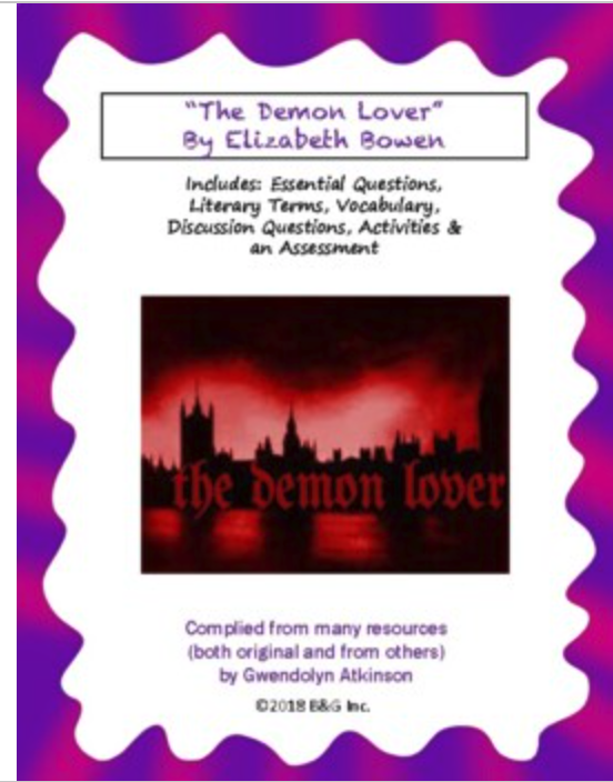 "The Demon Lover" Study Guide / Lesson Plan / Activity Stations | Made ...