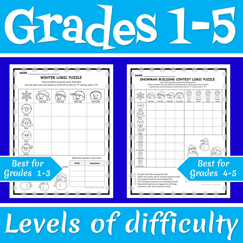 Welcome Winter! English Activity Sheets - No Prep! | Made By Teachers