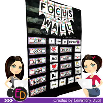 FOCUS WALL POCKET CHART for Toddlers & Preschoolers | Made By Teachers