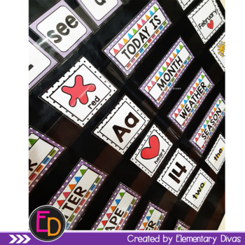 FOCUS WALL POCKET CHART for Toddlers & Preschoolers | Made By Teachers