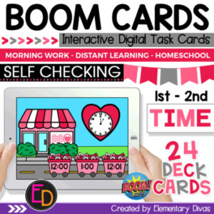 Boom Cards Valentine's Day Time | Made By Teachers