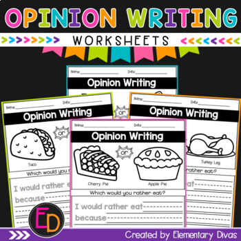 Opinion Writing Worksheets | Made By Teachers