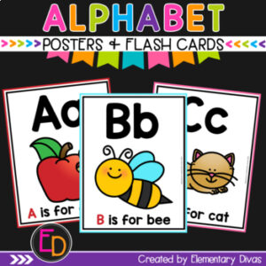 Alphabet Posters & Flash Cards | Made By Teachers