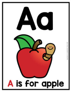Alphabet Posters & Flash Cards | Made By Teachers