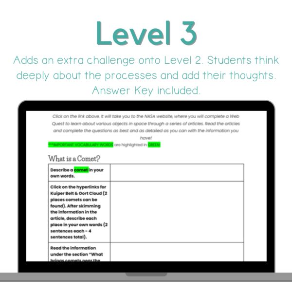 Solar System WebQuest | Made By Teachers