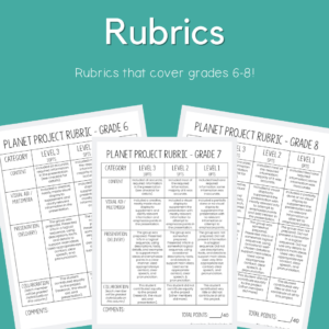 Planet Research Report | Made By Teachers