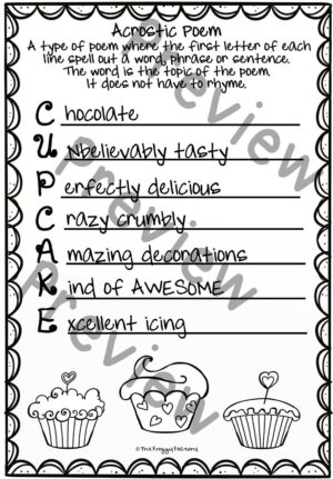 Valentine's Day Acrostic Poems | Valentine's Day Writing Activity ...
