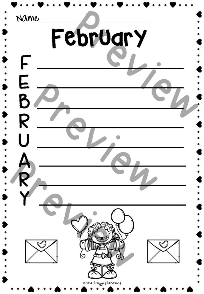 Valentine's Day Acrostic Poems | Valentine's Day Writing Activity ...