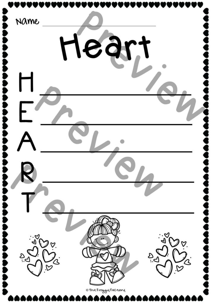 Valentine's Day Acrostic Poems | Valentine's Day Writing Activity ...
