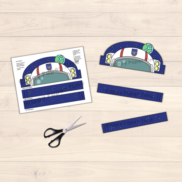 Community Helpers Paper Hats Career Day Printable Paper Headbands Craft ...