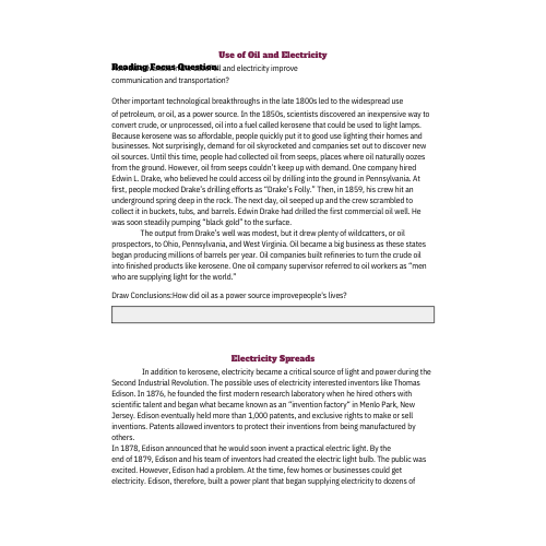 The Gilded Age: Industrialization Lesson 1 Plan & Resources | Made By ...