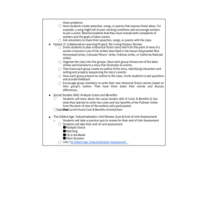 The Gilded Age: Industrialization Lesson 3 Plan & Resources | Made By ...