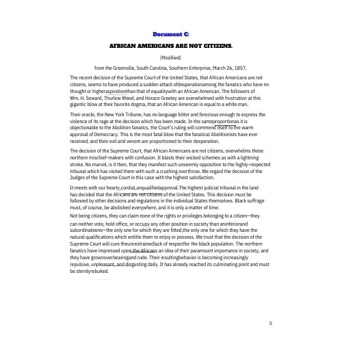 Inquiry-Based Projects: Dred Scott Decision | Made By Teachers