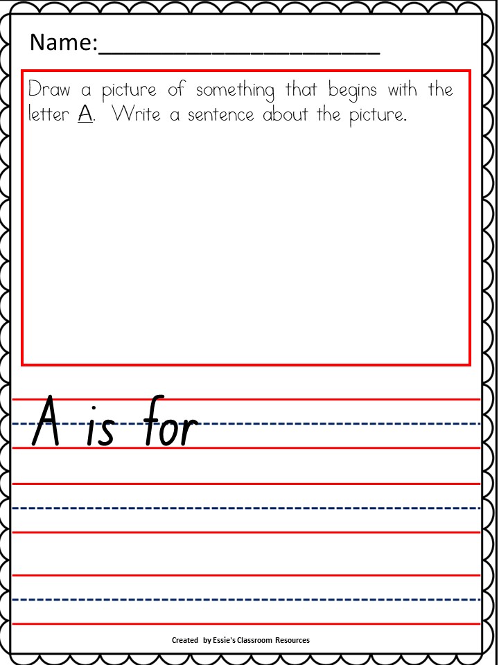 A to Z Sentence Writing for Beginners | Made By Teachers