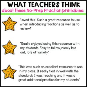 Fractions and Equal Parts - Halves, Fourths, and Thirds No Prep ...