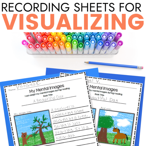 Visualizing (Creating Mental Images) Recording Sheets | Made By Teachers