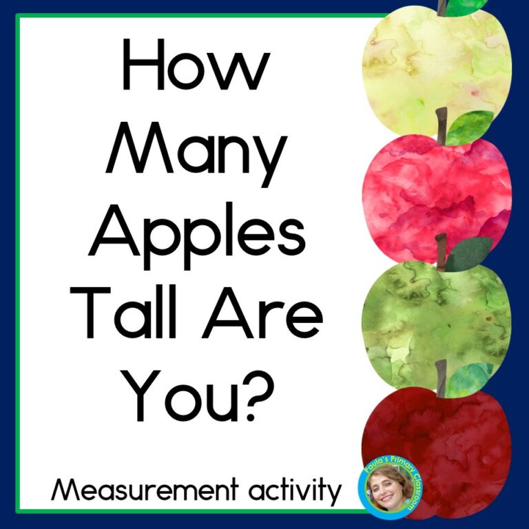 Apples Nonstandard Measurement and Graphing Activity | Made By Teachers