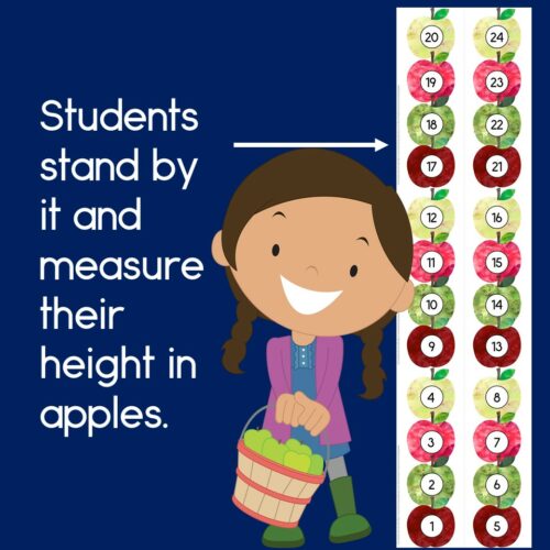 Apples Nonstandard Measurement and Graphing Activity | Made By Teachers