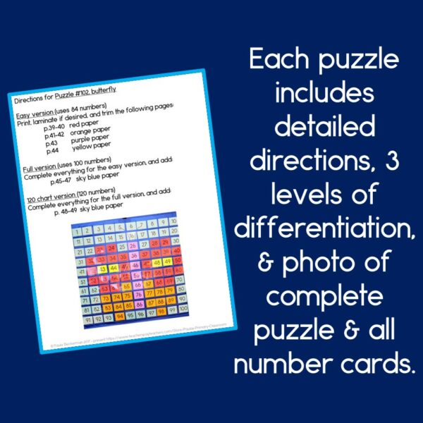 Spring 100s and 120 Pocket Chart Mystery Pictures | April Hundreds ...