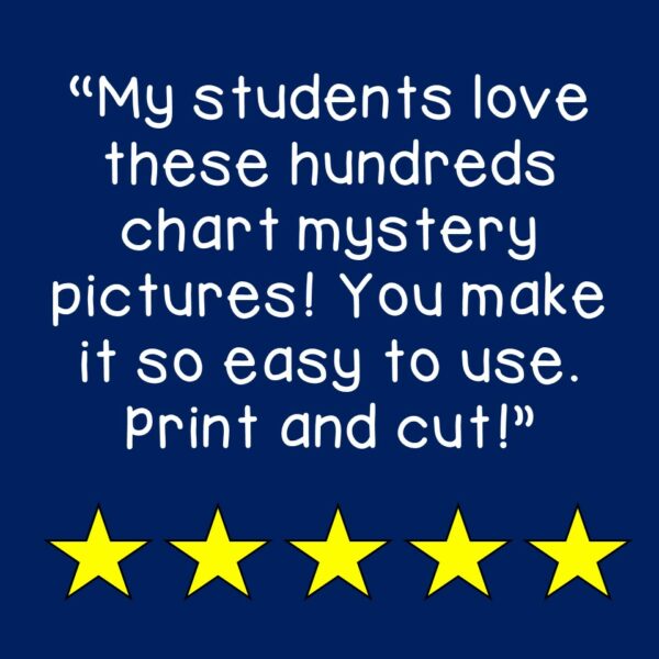 Spring 100s and 120 Pocket Chart Mystery Pictures | April Hundreds ...