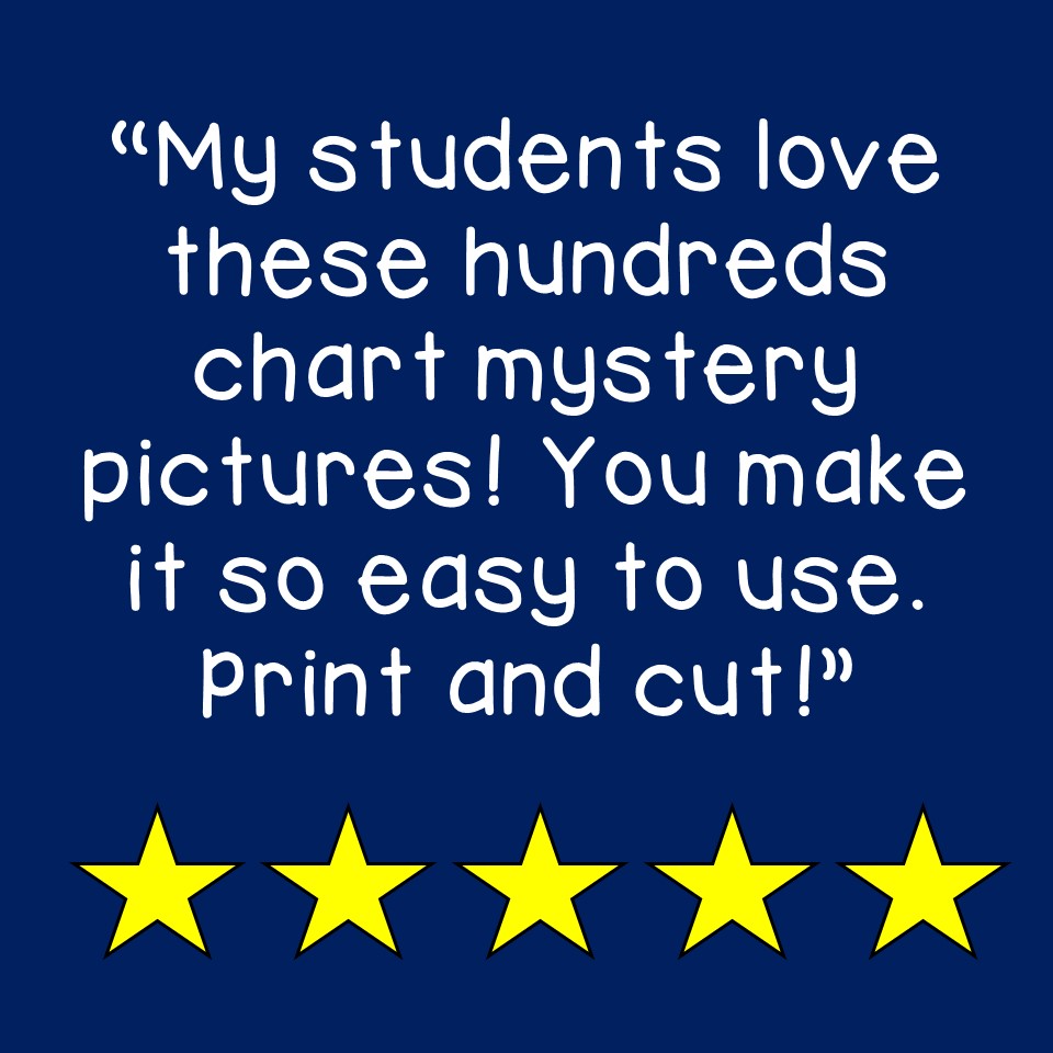 Spring 100s and 120 Pocket Chart Mystery Pictures | April Hundreds ...