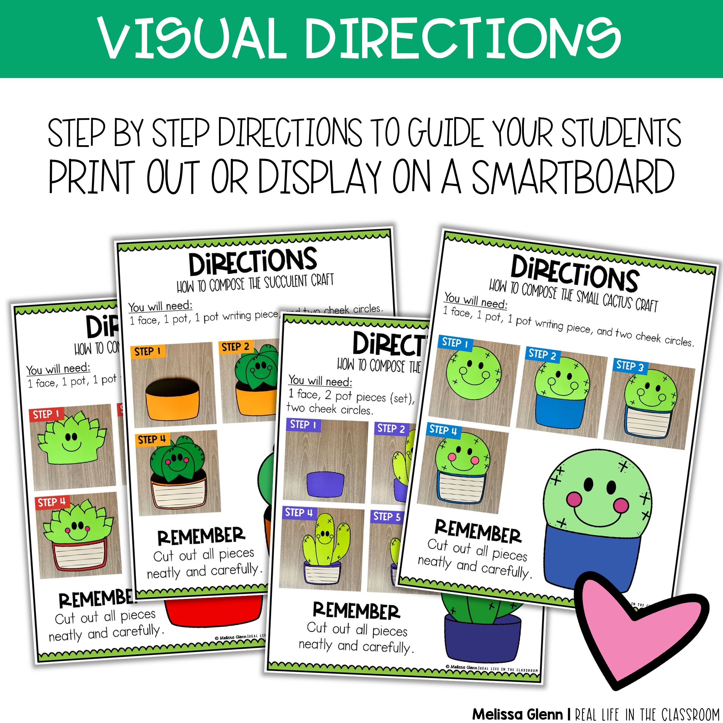 Cactus and Succulent Craftivity | Made By Teachers