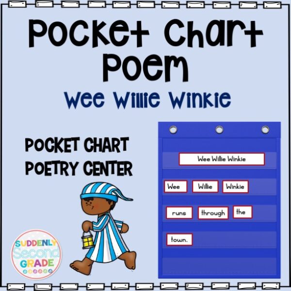 Pocket Chart Poem Wee Willie Winkie Nursery Rhyme | Made By Teachers