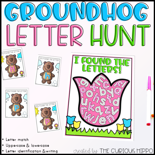 Groundhog Letter Identification & Matching | Made By Teachers