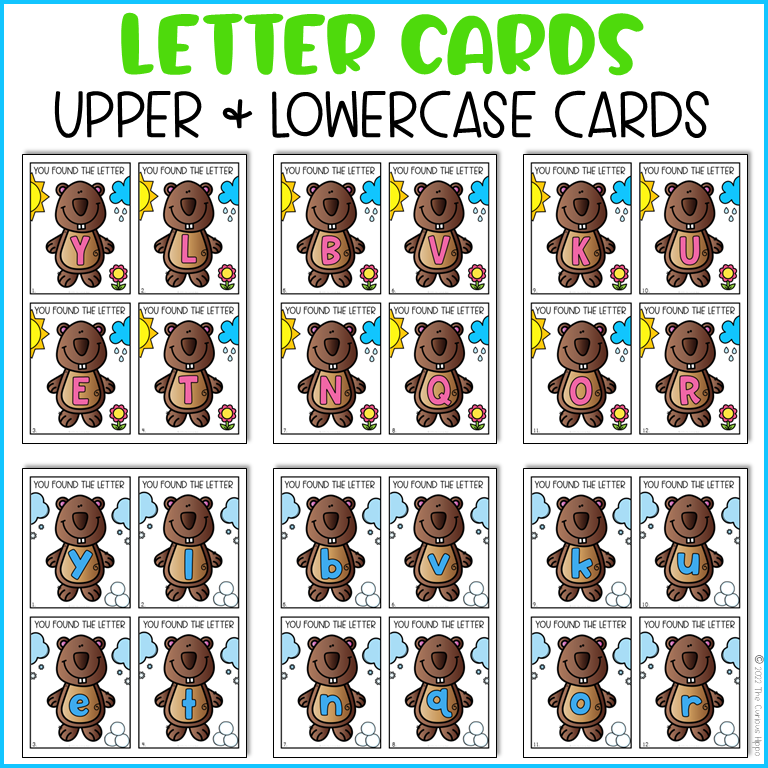 Groundhog Letter Identification & Matching | Made By Teachers