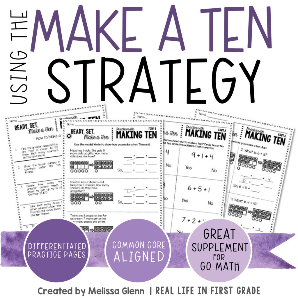 Make Ten to Add | Made By Teachers