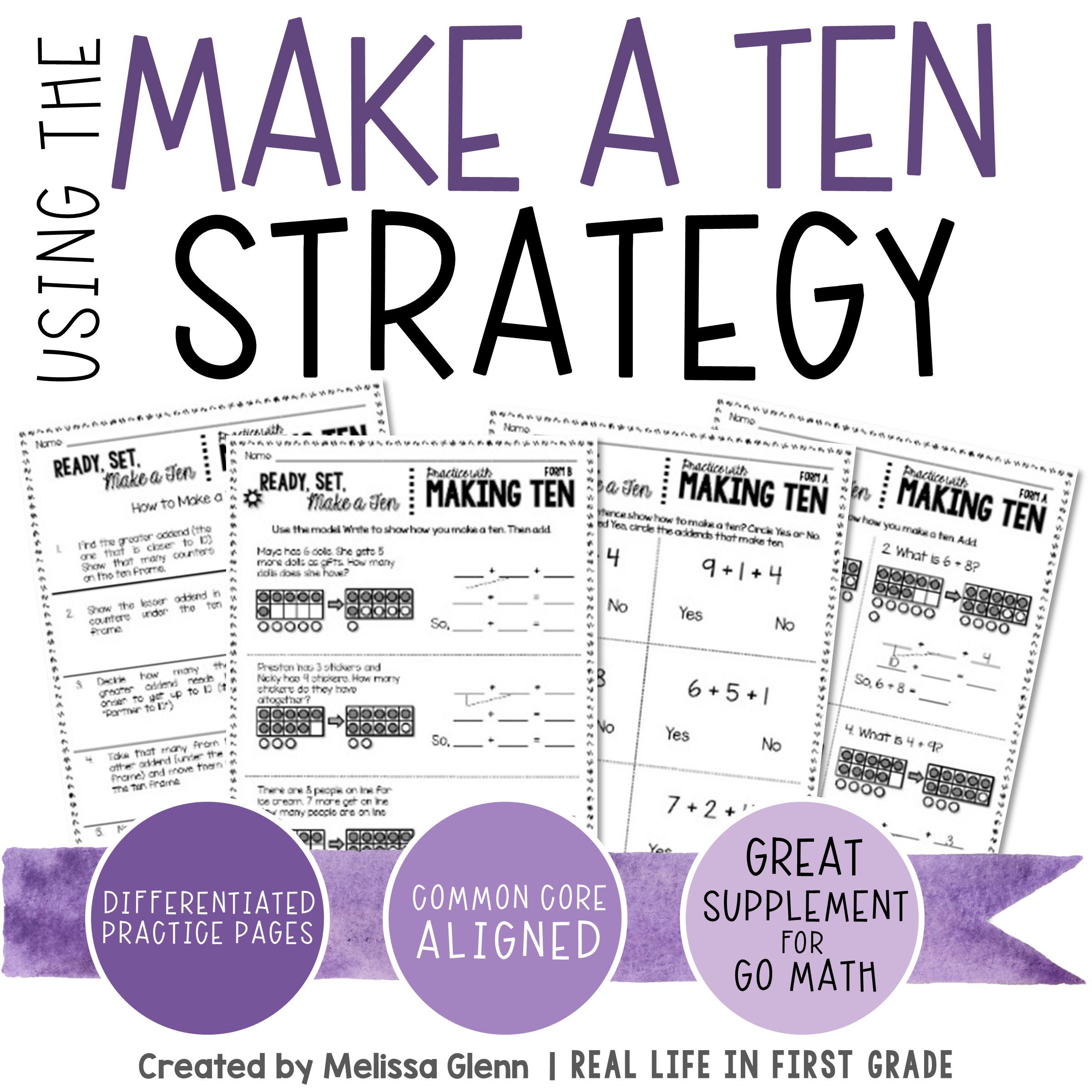 Make Ten to Add | Made By Teachers