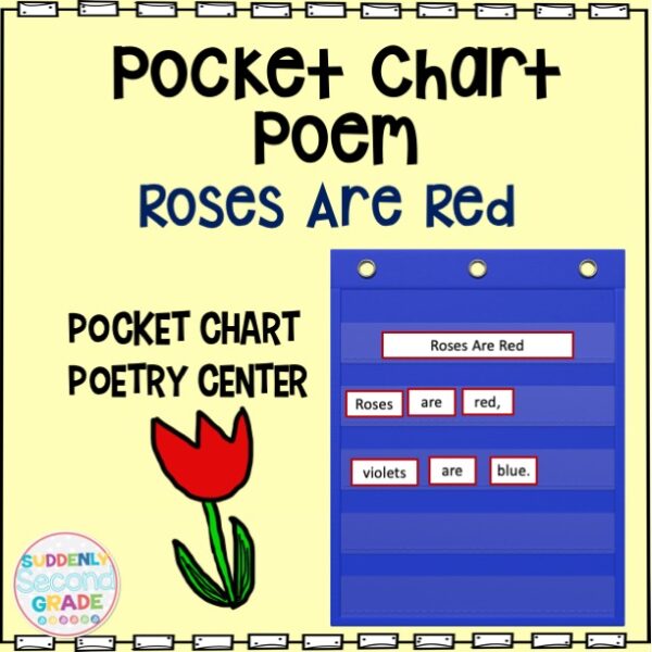 Pocket Chart Poem Roses Are Red Nursery Rhyme | Made By Teachers