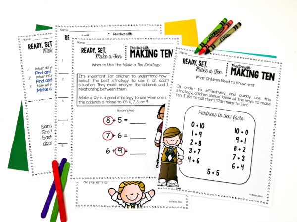 Make Ten to Add | Made By Teachers