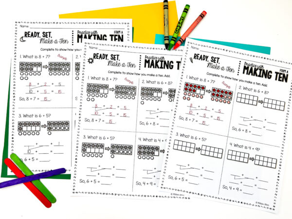 Make Ten to Add | Made By Teachers