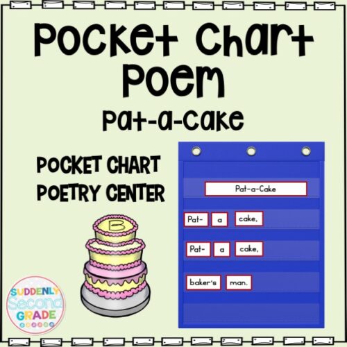 Pocket Chart Poem Pat-a-Cake Nursery Rhyme | Made By Teachers
