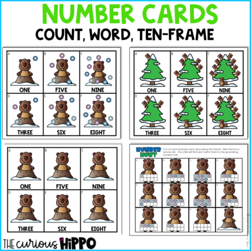 Groundhog Numbers 0-10 | Made By Teachers