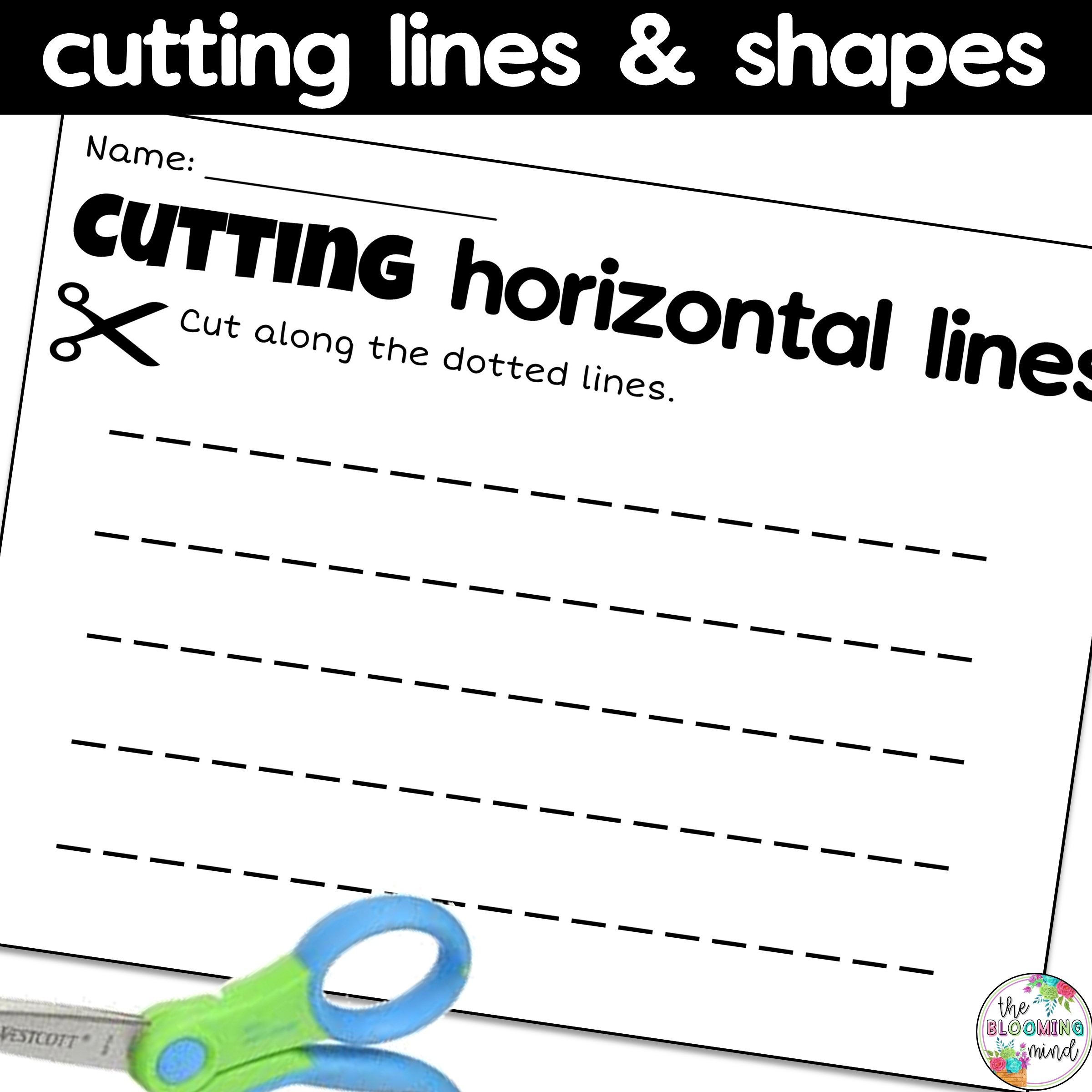 Cutting Practice with Scissors | Made By Teachers