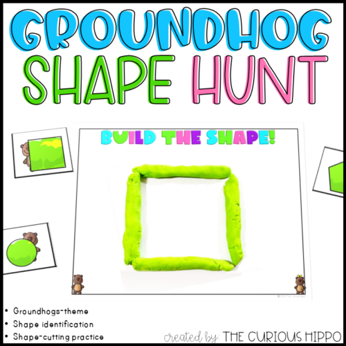 Groundhog Shapes Preschool | Made By Teachers