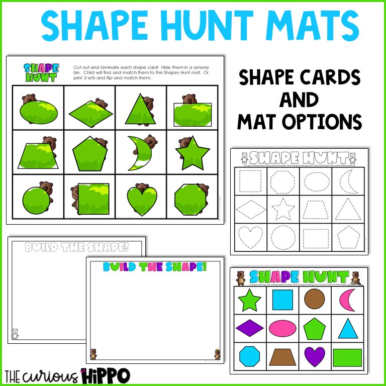 Groundhog Shapes Preschool | Made By Teachers
