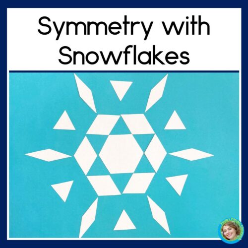 Winter Symmetry | Snowflakes with Pattern Blocks | Made By Teachers