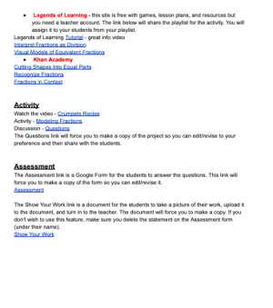 Complete Online Distance Learning 5th Math Modeling Decimals ...