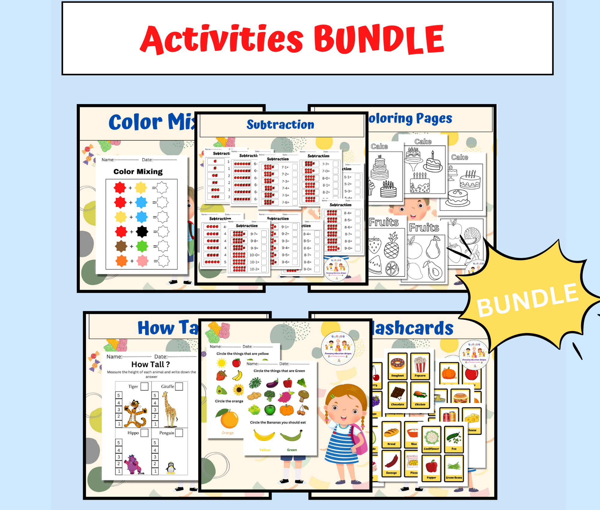 Activities BUNDLE | Made By Teachers