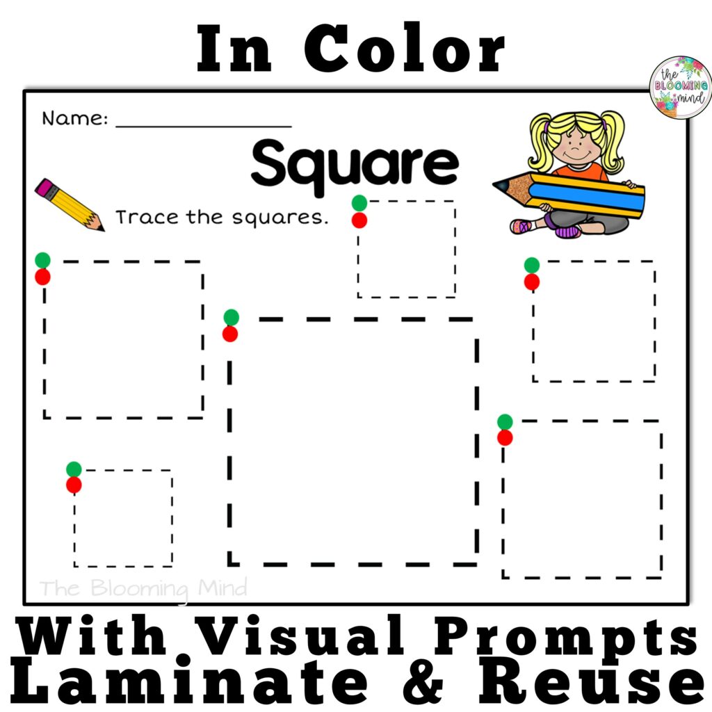 Tracing and Fine Motor Skills | Prewriting Lines and Shapes | Made By ...