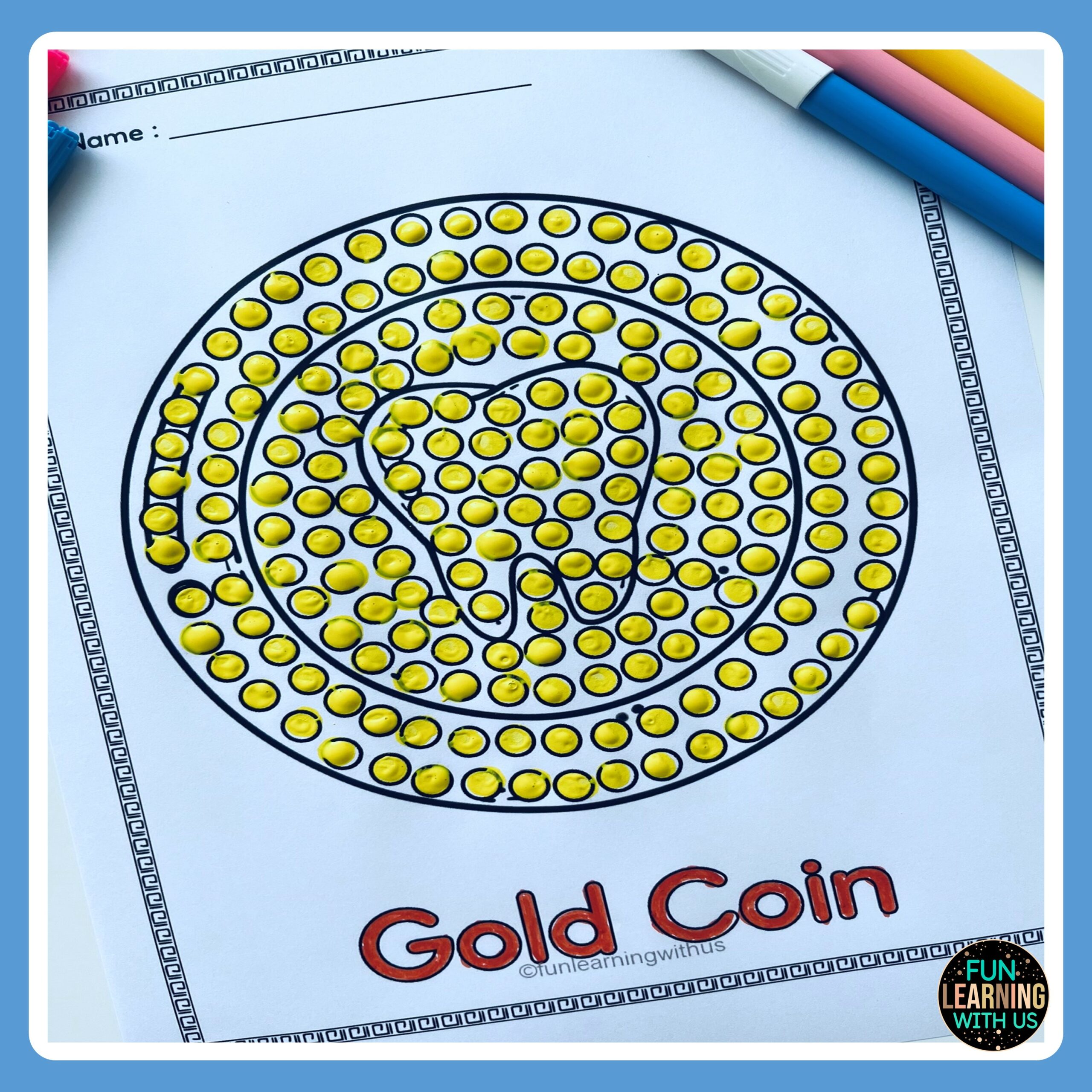 Dental Health Dot Q Tip Painting | February Fine Motor Activity | Made ...