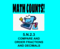 Complete Online Distance Learning 5th Compare/Order Fractions ...